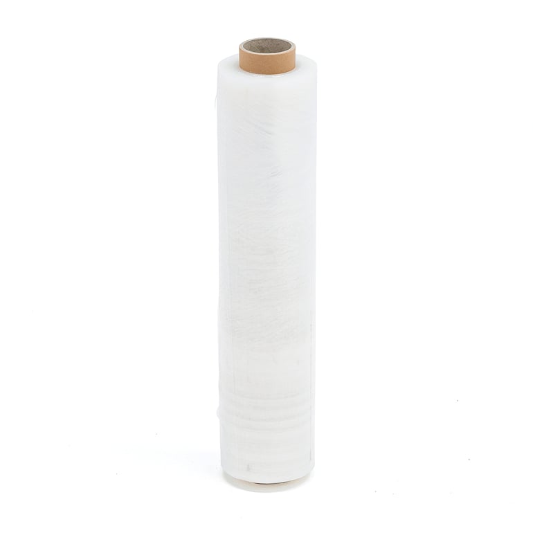 Strekkfilm for manuell emballering, 450x0,020mm, 300 m, 6-pk | Cowab.no