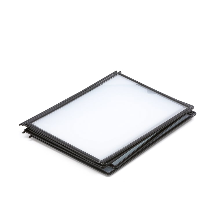 A4-panel, 10-pack, svart | Cowab.se