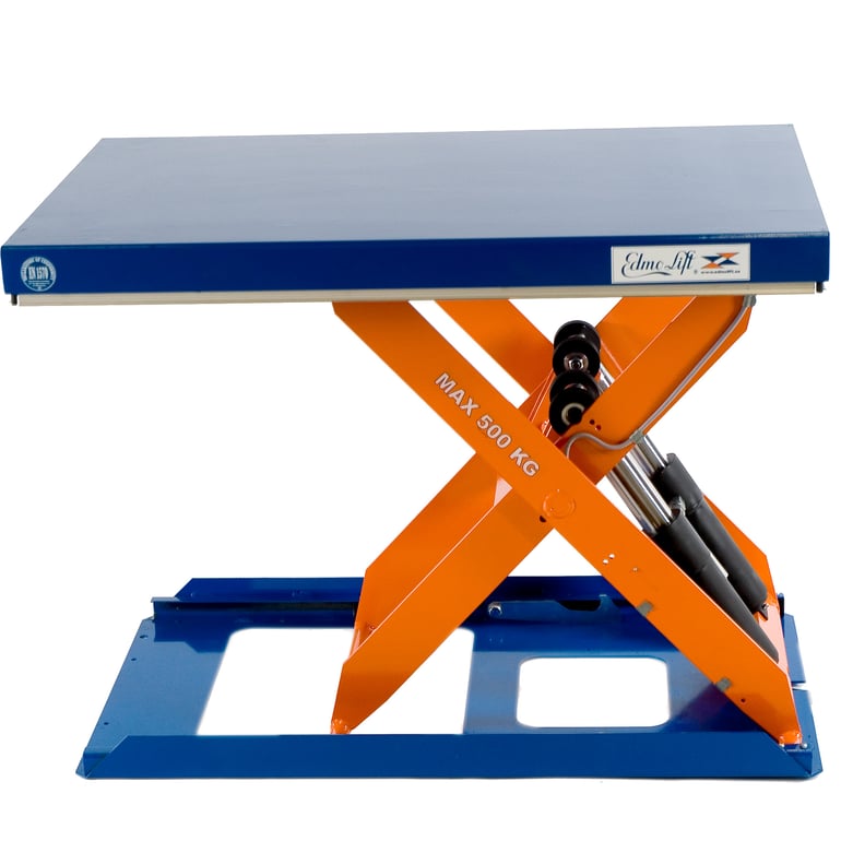 Lågbyggt lyftbord, 500 kg, 900x 600 mm | Cowab.se
