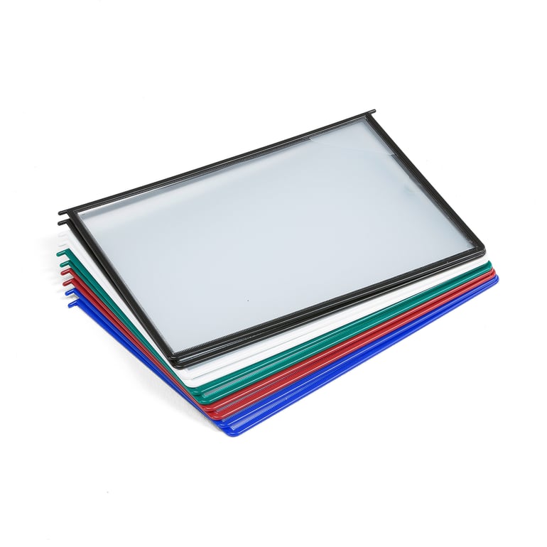 A4-panel, 10-pack, blandade färger | Cowab.se